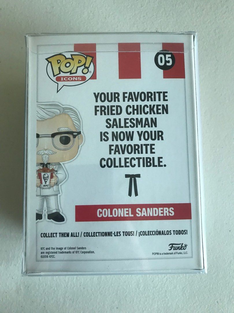Funko Pop KFC Colonel Sanders 05, Hobbies & Toys, Memorabilia ...