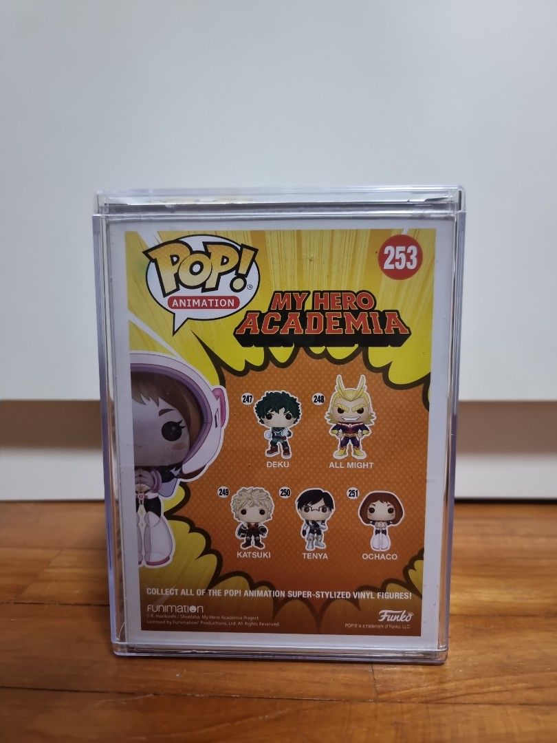 Funko Pop My Hero Academia Ochaco Masked Hobbies Toys Toys Games On Carousell