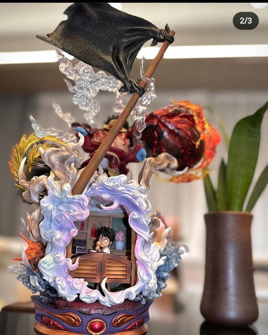 G5 Studio Evolution of Luffy One Piece, Hobbies & Toys, Toys & Games on ...