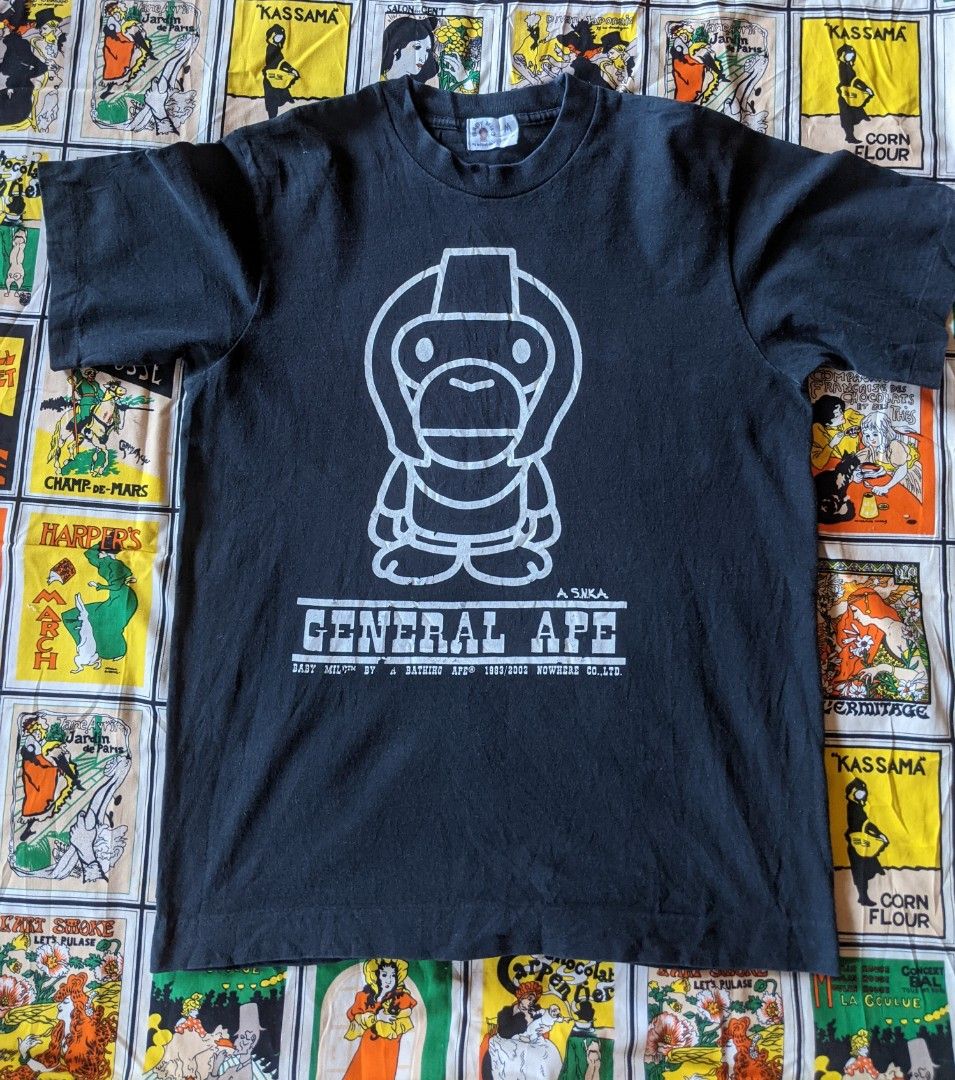 General ape Baby milo, Men's Fashion, Tops & Sets, Tshirts & Polo ...