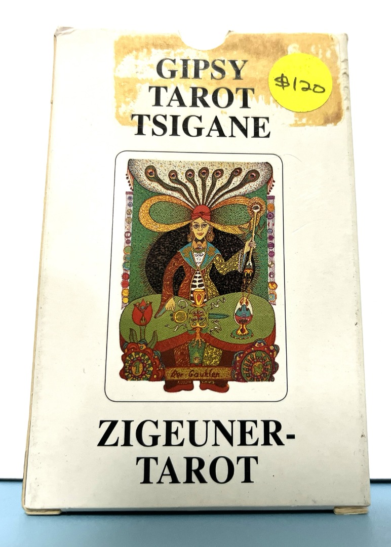 Gipsy Tarot Tsigane Zigeuner Tarot, Hobbies & Toys, Stationery & Craft ...
