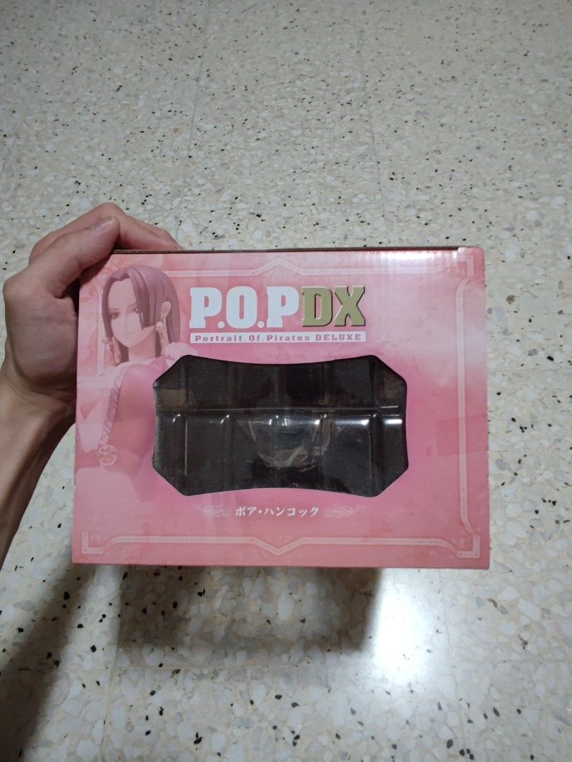 Gold Toei POP DX One Piece Portrait of Pirates Boa Hancock Anime Figure ...