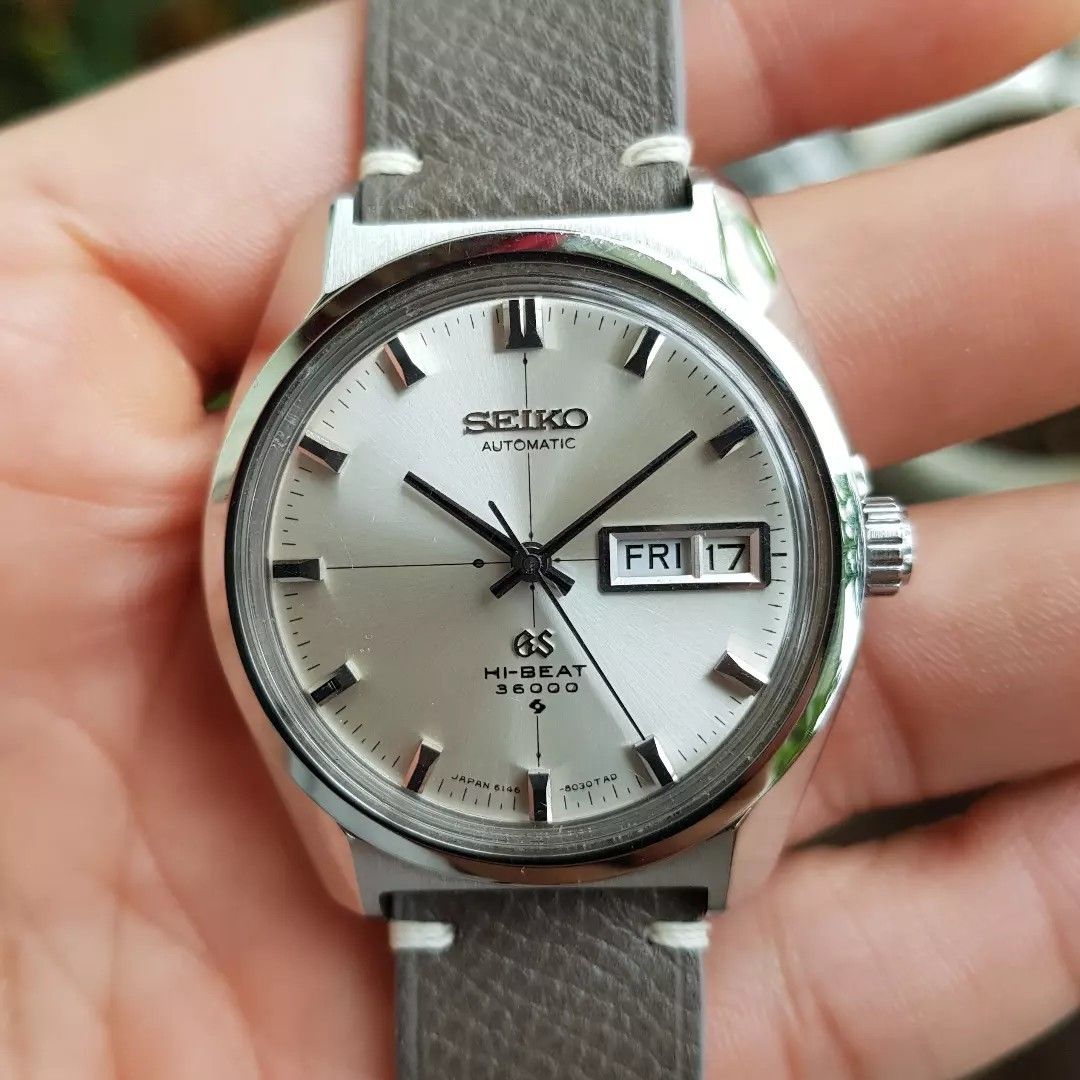 Grand Seiko Cross Hair 6146-8000, Men's Fashion, Watches & Accessories ...