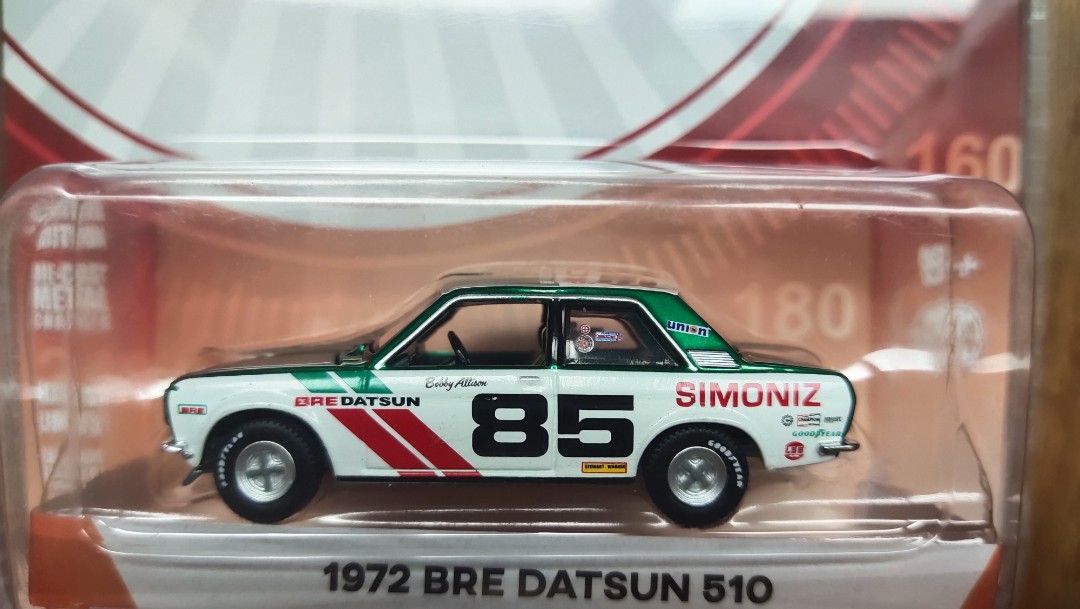 Greenlight Tokyo Torque 1972 BRE Datsun 510 Green Machine (Chase Car ...