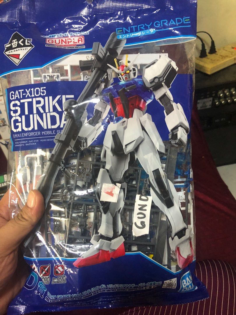 Gundam Strike Entry Grade Bandai, Hobbies & Toys, Toys & Games on Carousell