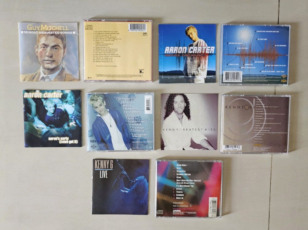 Guy Mitchell,Aaron Carter,Kenny G, Lohengrin,Michael Johns,Rick Wright ...