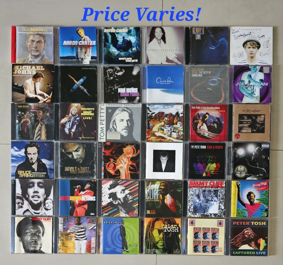 Guy Mitchell,Aaron Carter,Kenny G, Lohengrin,Michael Johns,Rick Wright ...