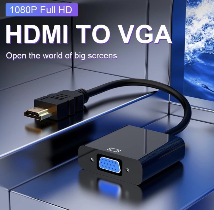 HDMI to VGA adapter on Carousell