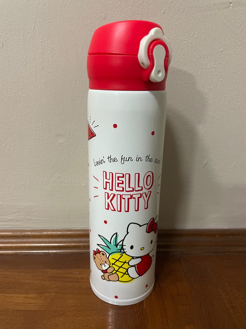 Hello Kitty Thermos Flask, Furniture & Home Living, Kitchenware ...