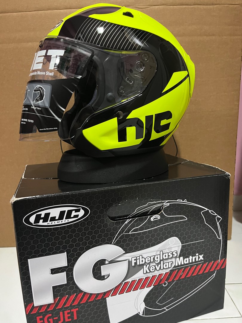 HJC FG-JET, Motorcycles, Motorcycle Apparel on Carousell