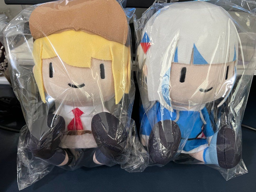 Hololive EN Myth smol plushie Gura and Ame, Hobbies & Toys, Toys ...
