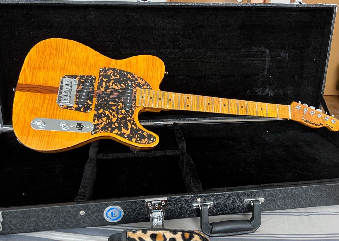HS Anderson HS-1 Mad Cat Guitar (Moridaira), Hobbies & Toys, Music ...