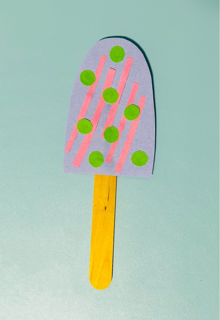 Ice Cream Craft, Hobbies & Toys, Stationery & Craft, Handmade Craft on ...