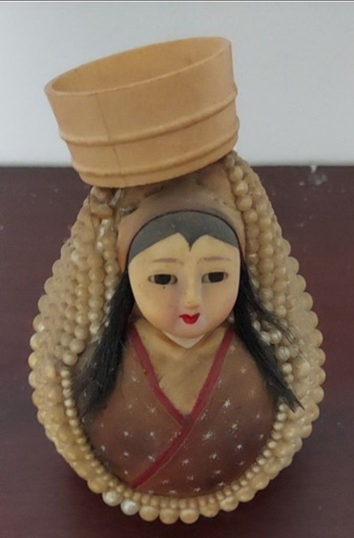 Japanese Luxury Hime Princess Daruma Doll Gofun Face Pearl, Hobbies ...