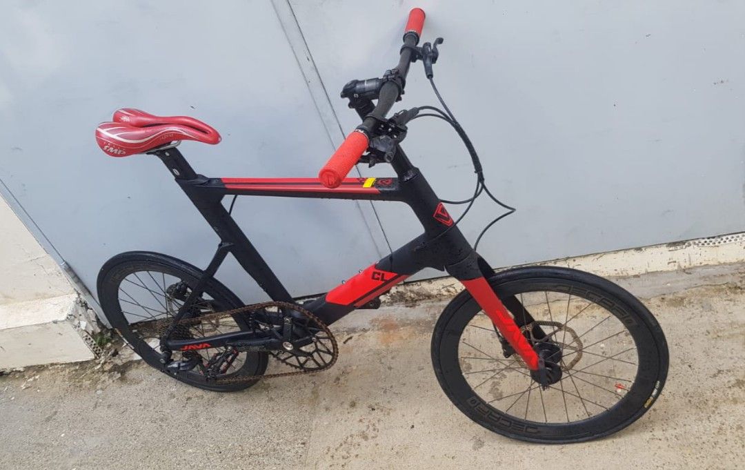 Java Carbon Fiber Mini Velo Bike 20", Sports Equipment, Bicycles ...