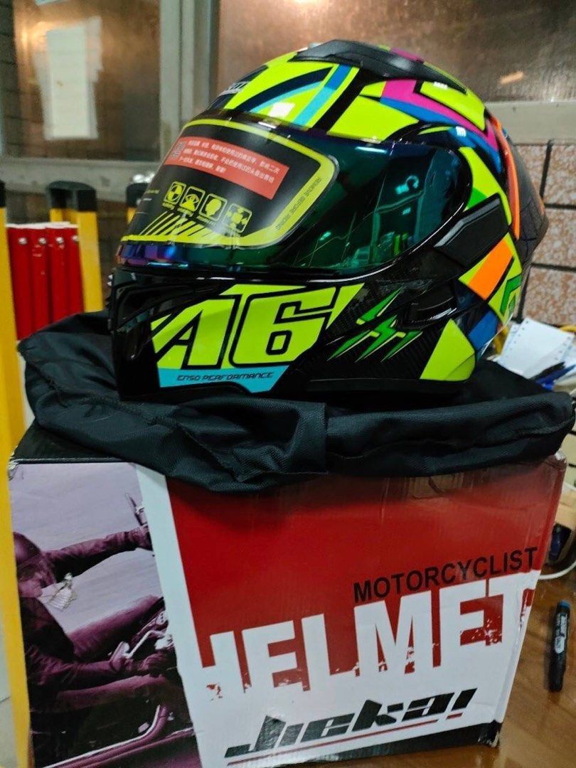 JIEKAI modular motorbike helmet with DOT certification and double visor ...