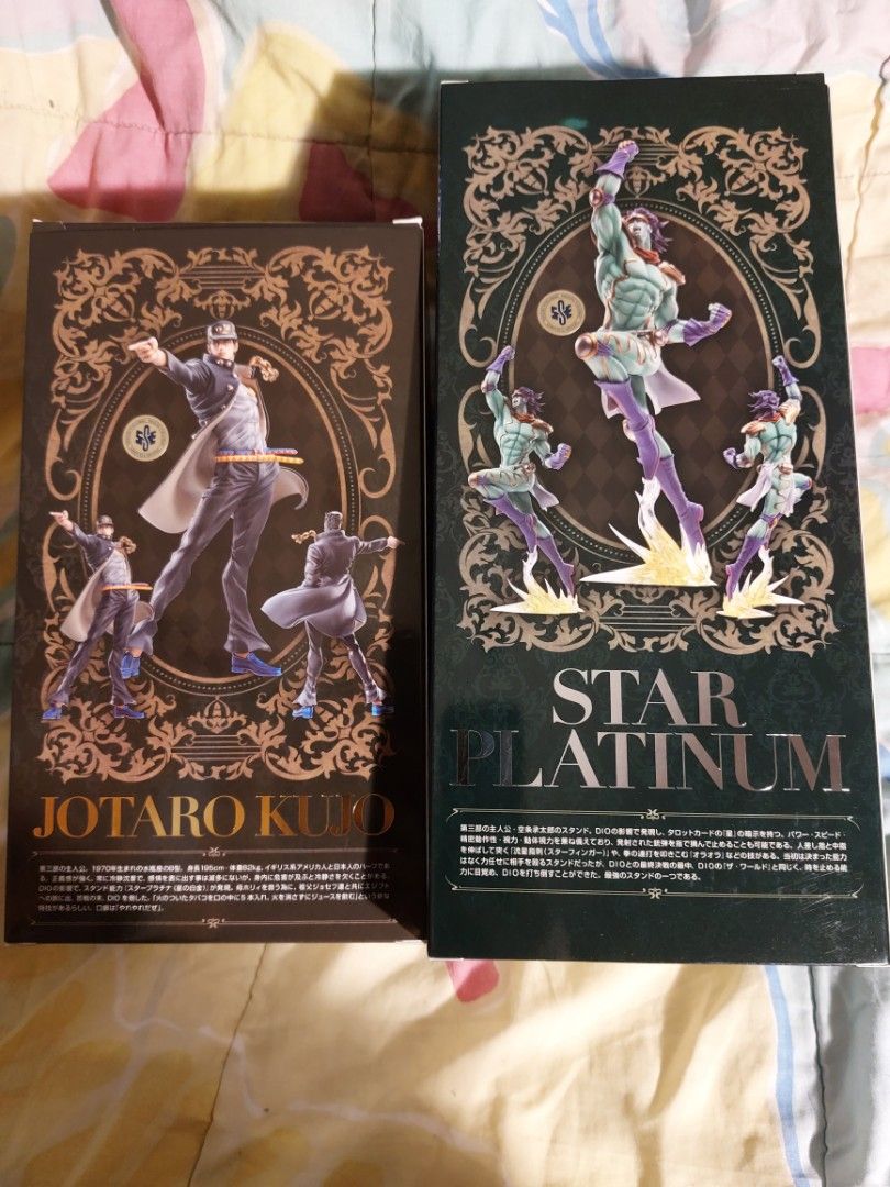JOJO'S BIZARRE adventure Statue Legend Jotaro kujo and Star Platinum ...