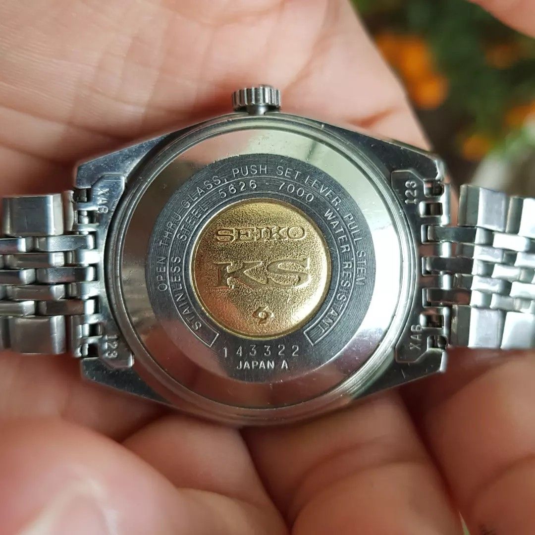 King Seiko 5626-7000 With Original KS Bracelet, Men's Fashion, Watches ...