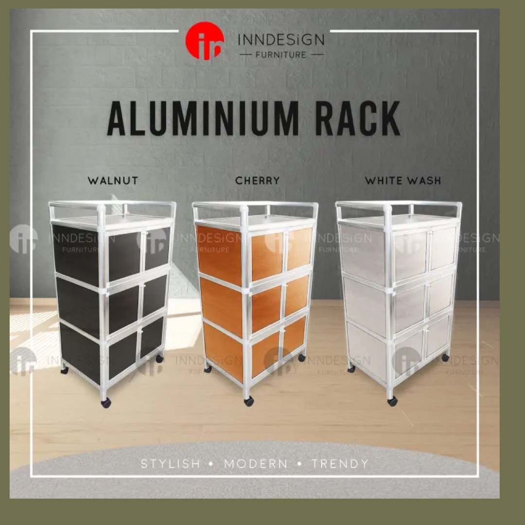 Kitchen Cabinet ALUMINIUM RACK / KITCHEN CABINET / STORAGE CABINET ...