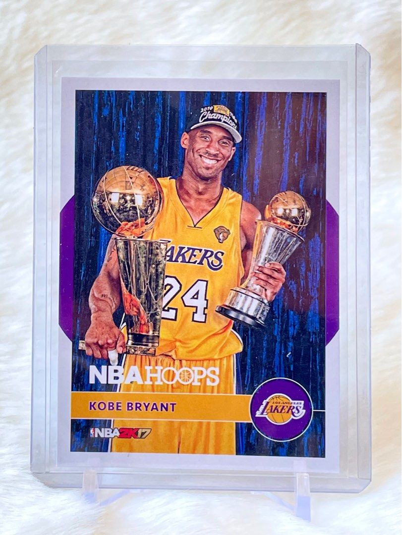 Kobe Bryant Limited Edition 2K17 NBAHOOPS Legend Edition Gold Card No.2 ...
