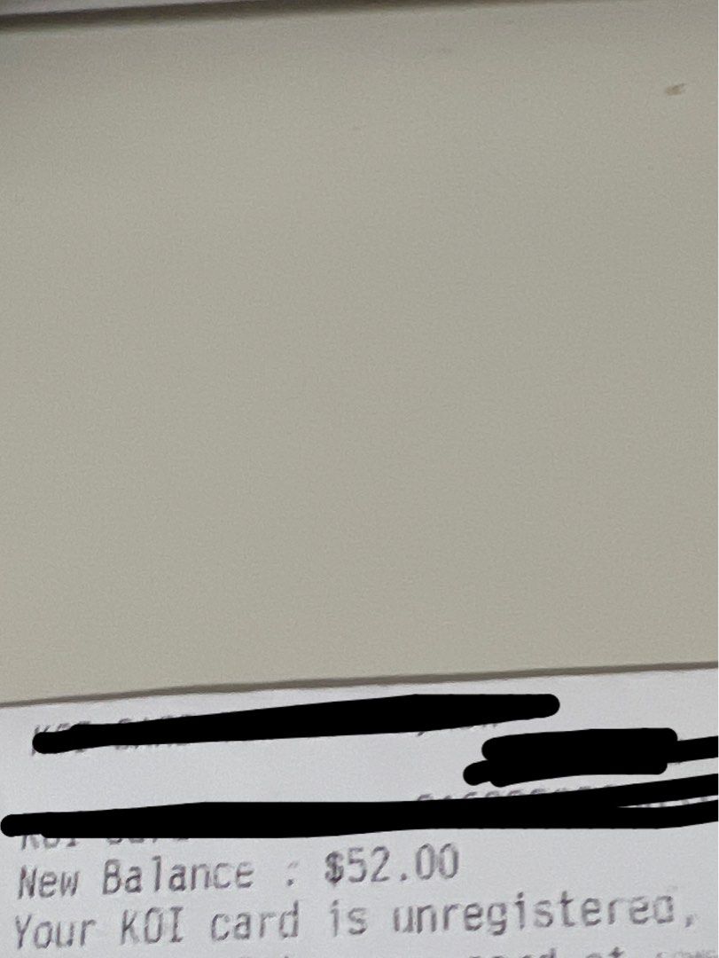 KOI Gift card, Tickets & Vouchers, Vouchers on Carousell