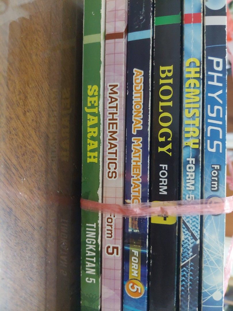 kssm form 5 textbooks, Hobbies & Toys, Books & Magazines, Textbooks on ...