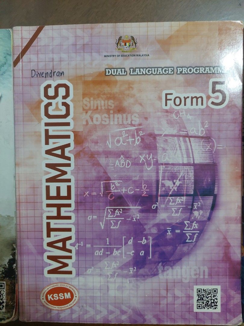 kssm form 5 textbooks, Hobbies & Toys, Books & Magazines, Textbooks on ...
