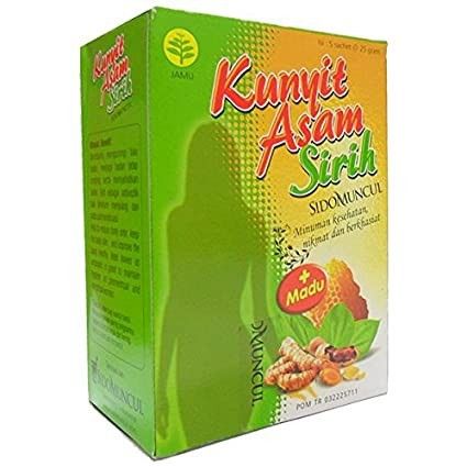 kunyit asam sodium salt ionize drinks kunyit asam sidomuncul Indonesian ...