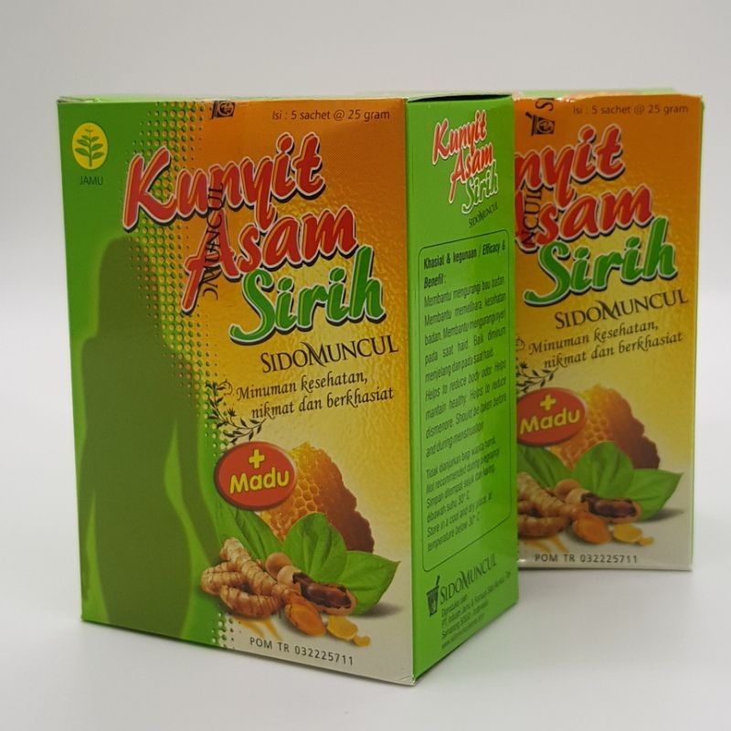 kunyit asam sodium salt ionize drinks kunyit asam sidomuncul Indonesian ...