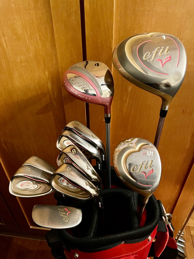 Ladies Mizuno Efil Full Complete Golf Set, Sports Equipment, Sports ...