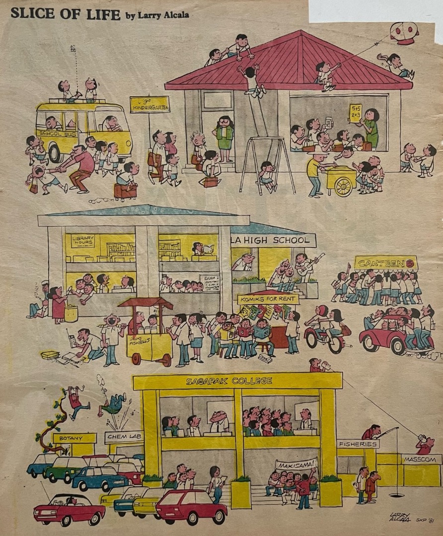Larry Alcala Slice of Life Print (d) on Carousell