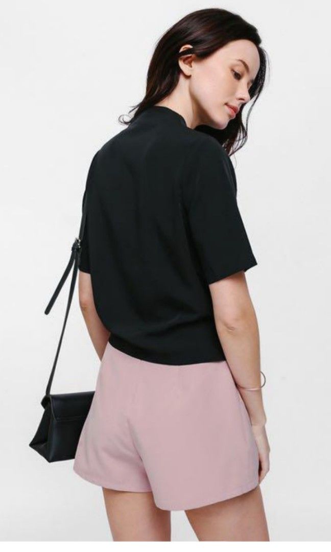 LB Love bonito Emilio crossover top, Women's Fashion, Tops, Blouses on ...