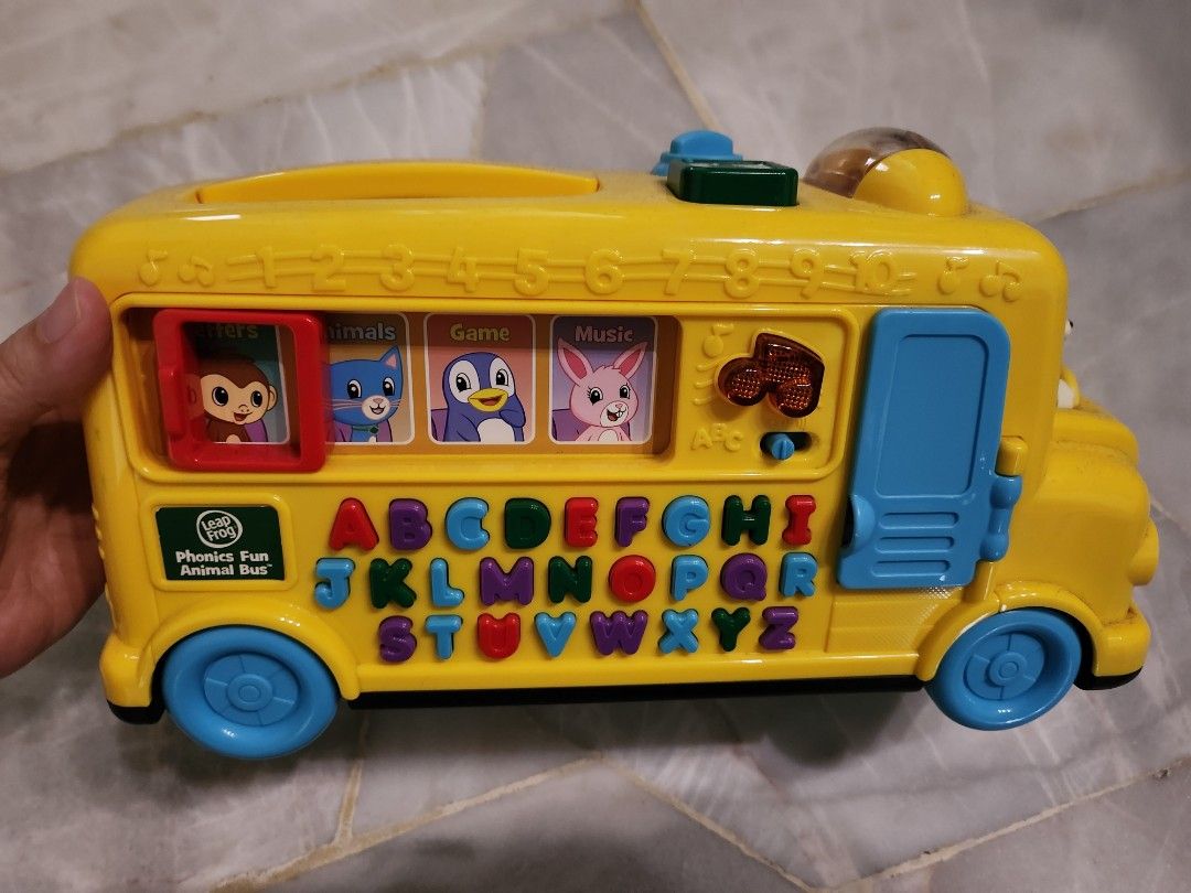 Leapfrog Phonics Bus, Babies & Kids, Infant Playtime on Carousell