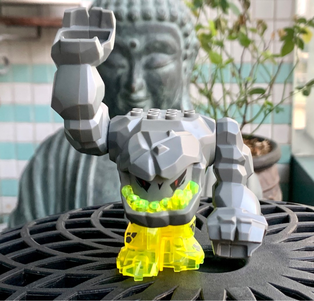 LEGO 8963 RARE 2009 GEOLIX ROCK MONSTER WITH MOVEABLE ARMS - MAKATI ...