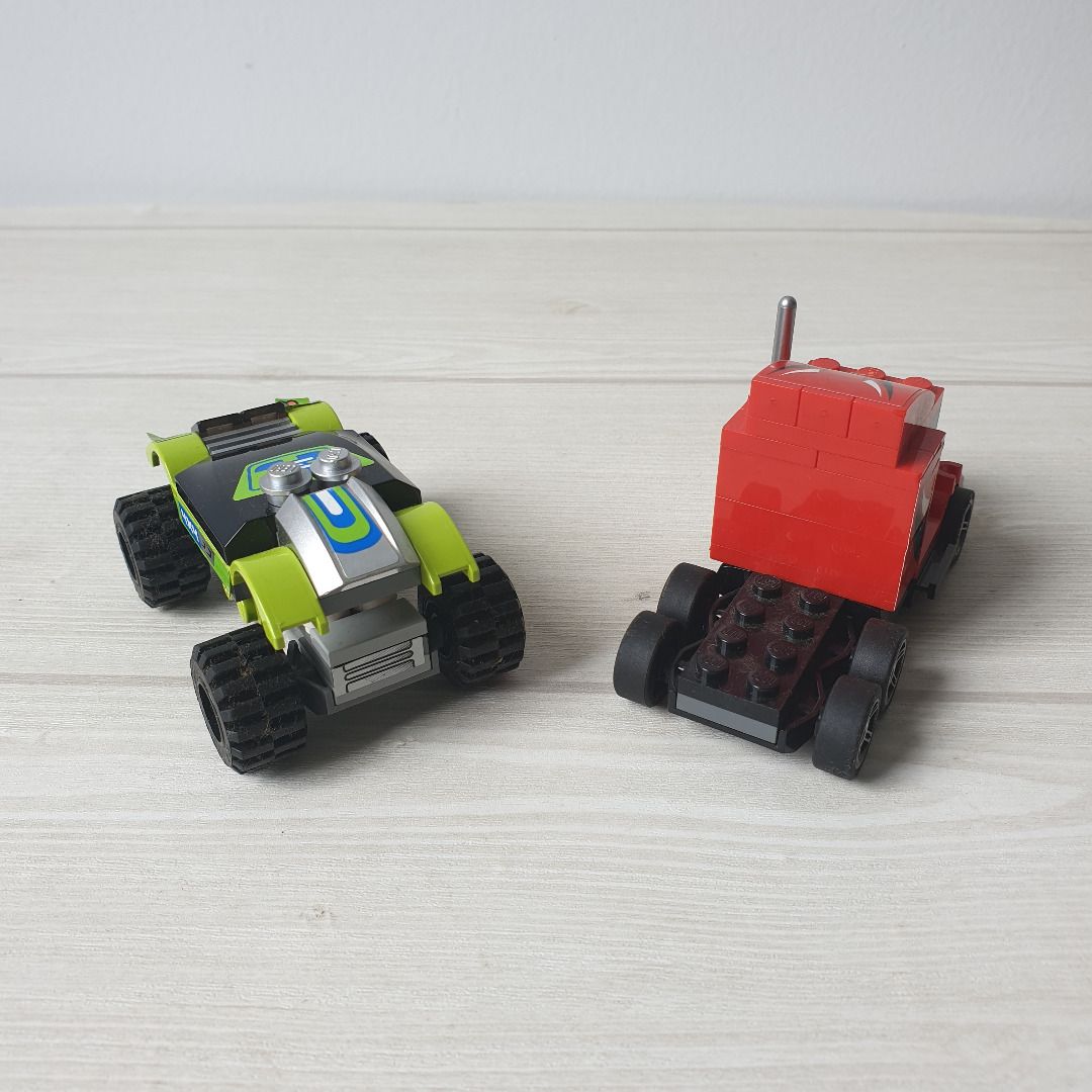 LEGO Racers Fat Trax & Road Hero, Toys & Collectibles, Mainan di Carousell