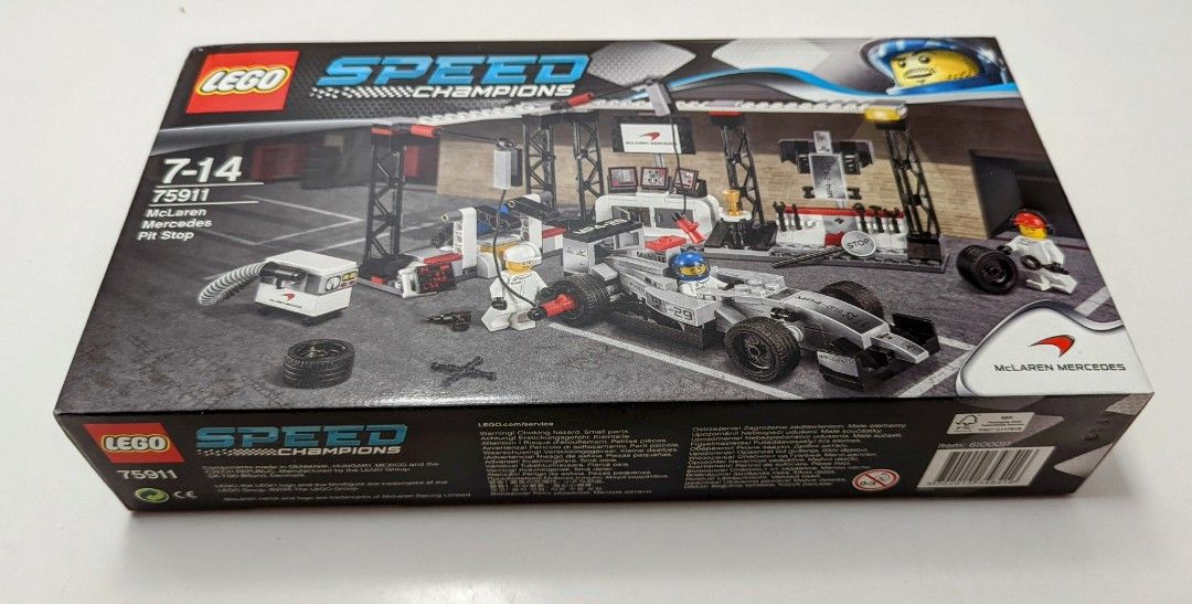 Lego set # 75911 - McLaren Mercedes Pit Stop, Hobbies & Toys, Toys ...