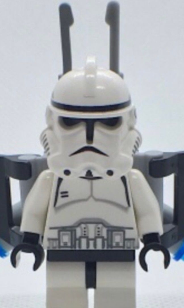 Lego Star Wars Clone Jet Trooper, Sky Corps (Phase 2) - Black Head, 興趣及 ...