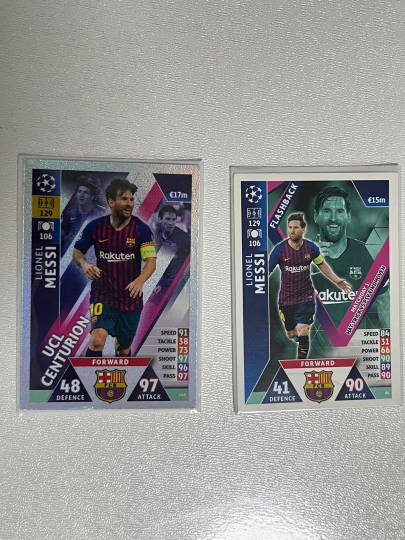 L. Messi (UCL CENTURION/ FLASHBACK), Hobbies & Toys, Memorabilia ...