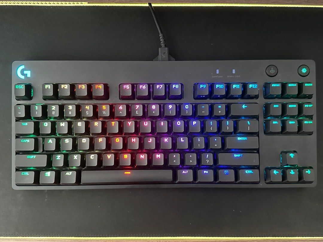 Logitech G SERIES PRO TKL Mechanical Keyboard, Computers & Tech, Parts ...