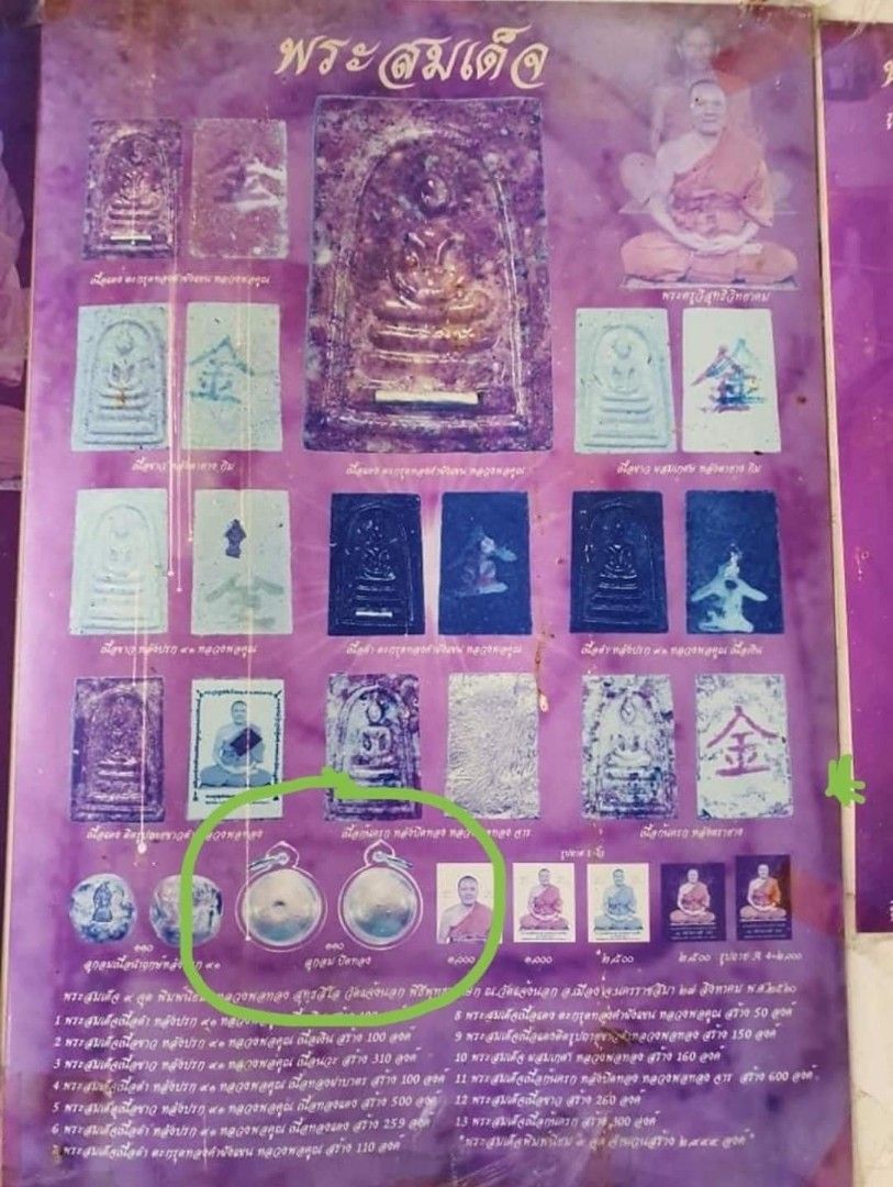 Lp Thong Wat Ban Rai Roop Tai/Loop tai, Hobbies & Toys, Memorabilia ...