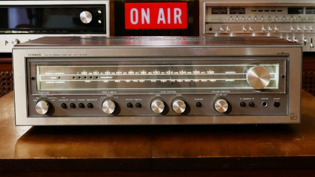 Luxman R3030 Vintage Stereo Receiver, Audio, Soundbars, Speakers & Amplifiers on Carousell
