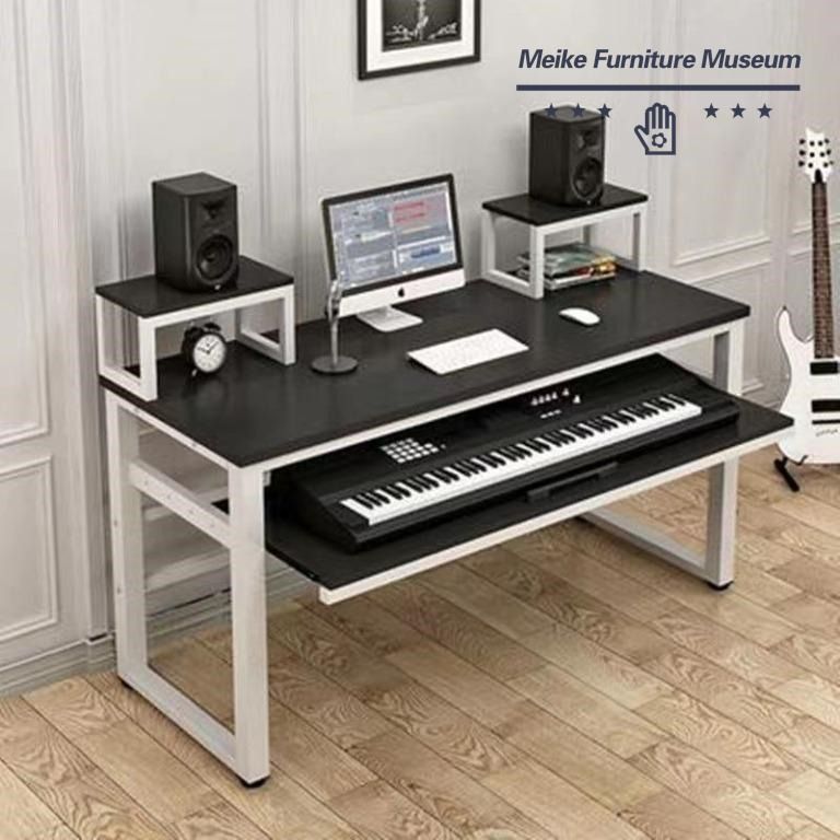 M111鋼琴桌 電子琴桌 編曲鍵盤調音桌 琴架 工作桌 電鋼琴檯 音樂桌 Piano table Electronic organ table Arranger keyboard tuning ...