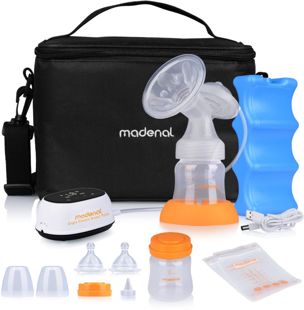 MADENAL Electric Breast Pump Travel Set (Breast pump-11), Babies & Kids ...