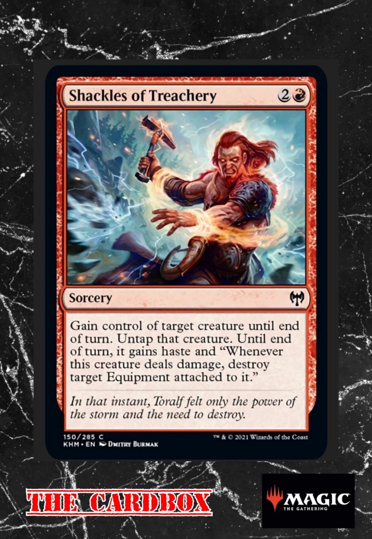 Magic The Gathering - Shackles of Treachery, Hobbies & Toys, Toys ...