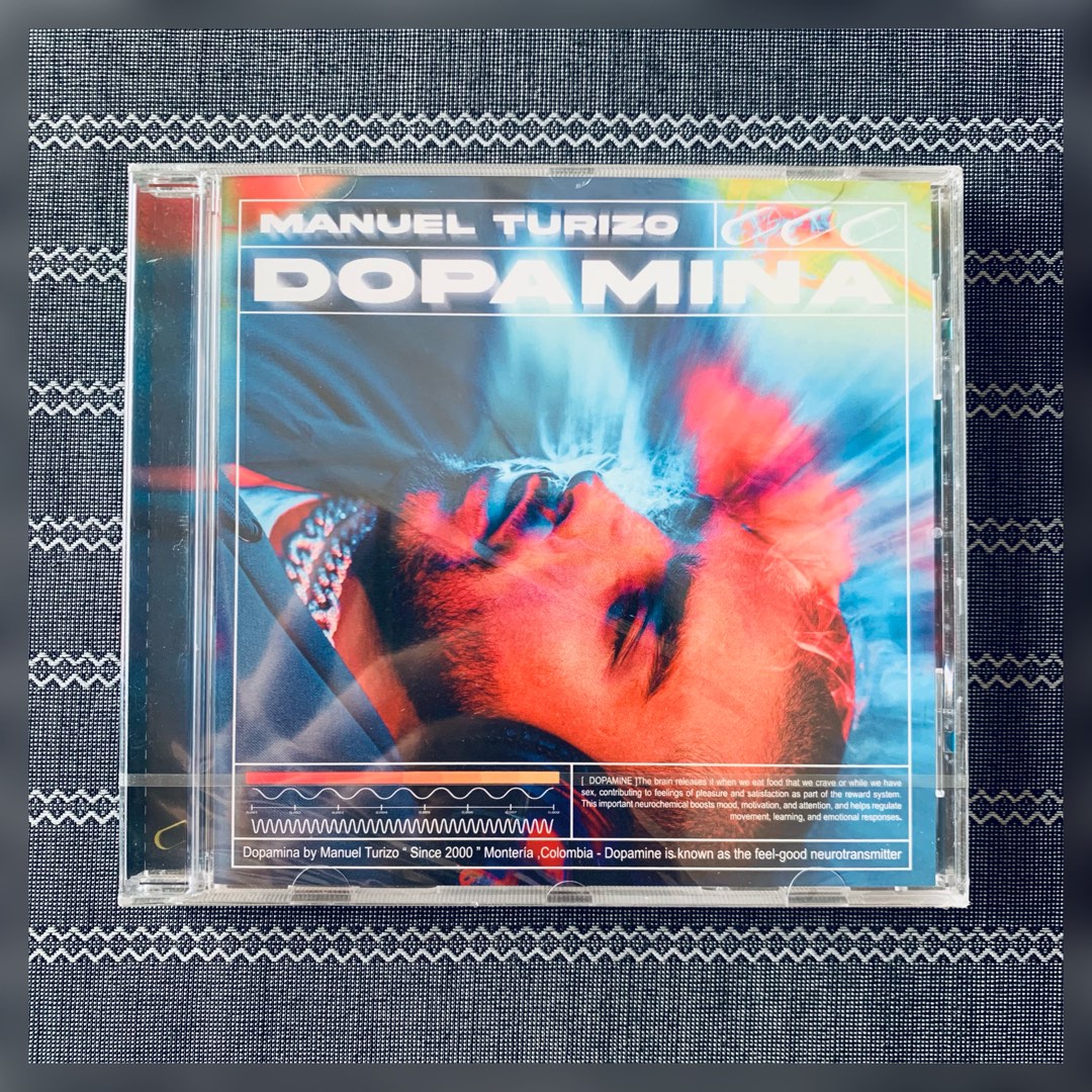 Manuel Turizo - Dopamina [Imported Edition] CD, Hobbies & Toys, Music ...