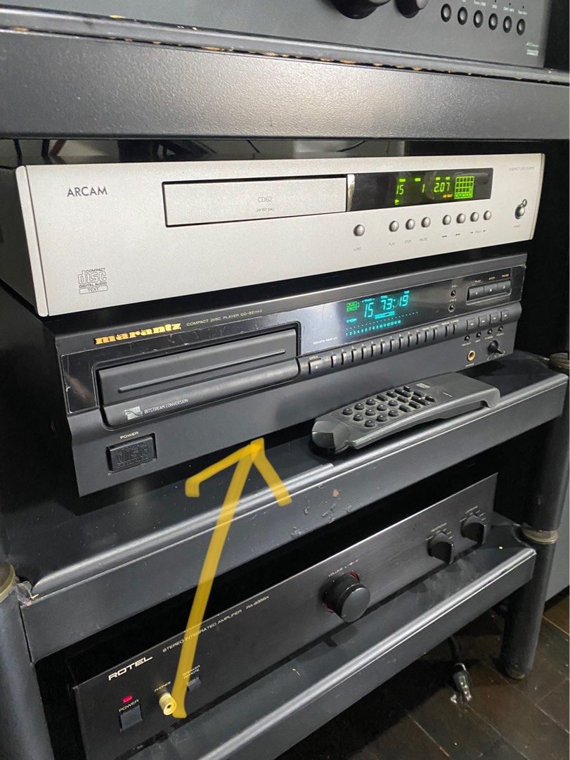 Marantz CD Player CD-52 mkII, Audio, Other Audio Equipment on Carousell