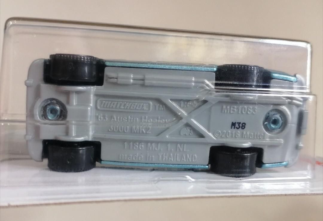 Matchbox 2019 MBX Off-Road '63 Austin Healey 3000 MK2 - Metalflake ...