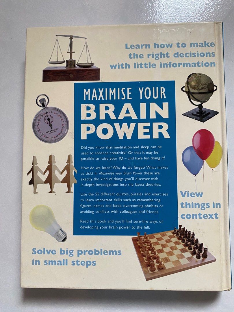 MAXIMISE YOUR BRAIN POWER, Hobbies & Toys, Books & Magazines, Fiction ...