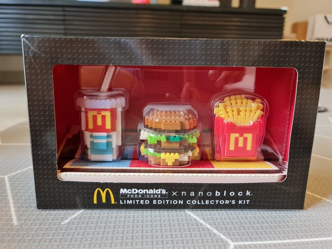 McDonald's x Nanoblock Limited Edition, Hobbies & Toys, Memorabilia & Collectibles, Vintage ...