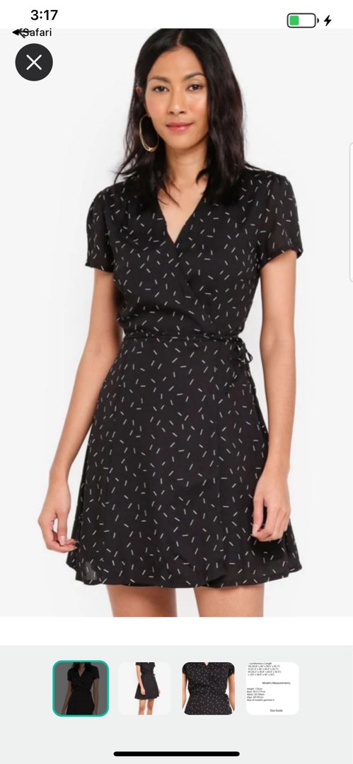 MDS wrapped dress in Confetti, Women's Fashion, Dresses & Sets, Dresses ...